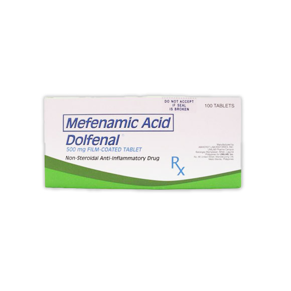 Buy Dolfenal mefenamic acid 500mg film-coated tablet 1's online with ...